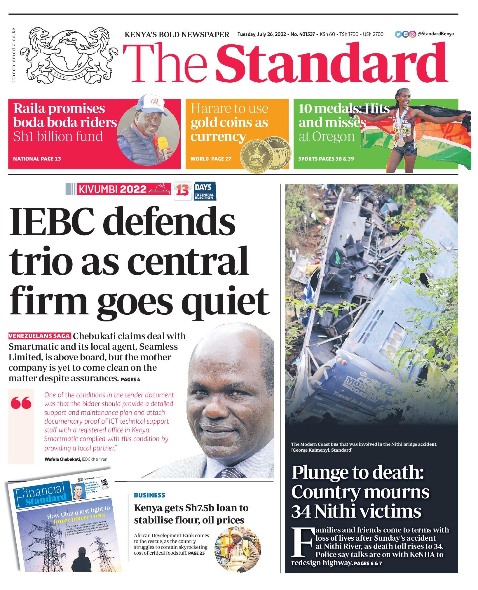 The Standard - Breaking News, Kenya News, World News and Videos