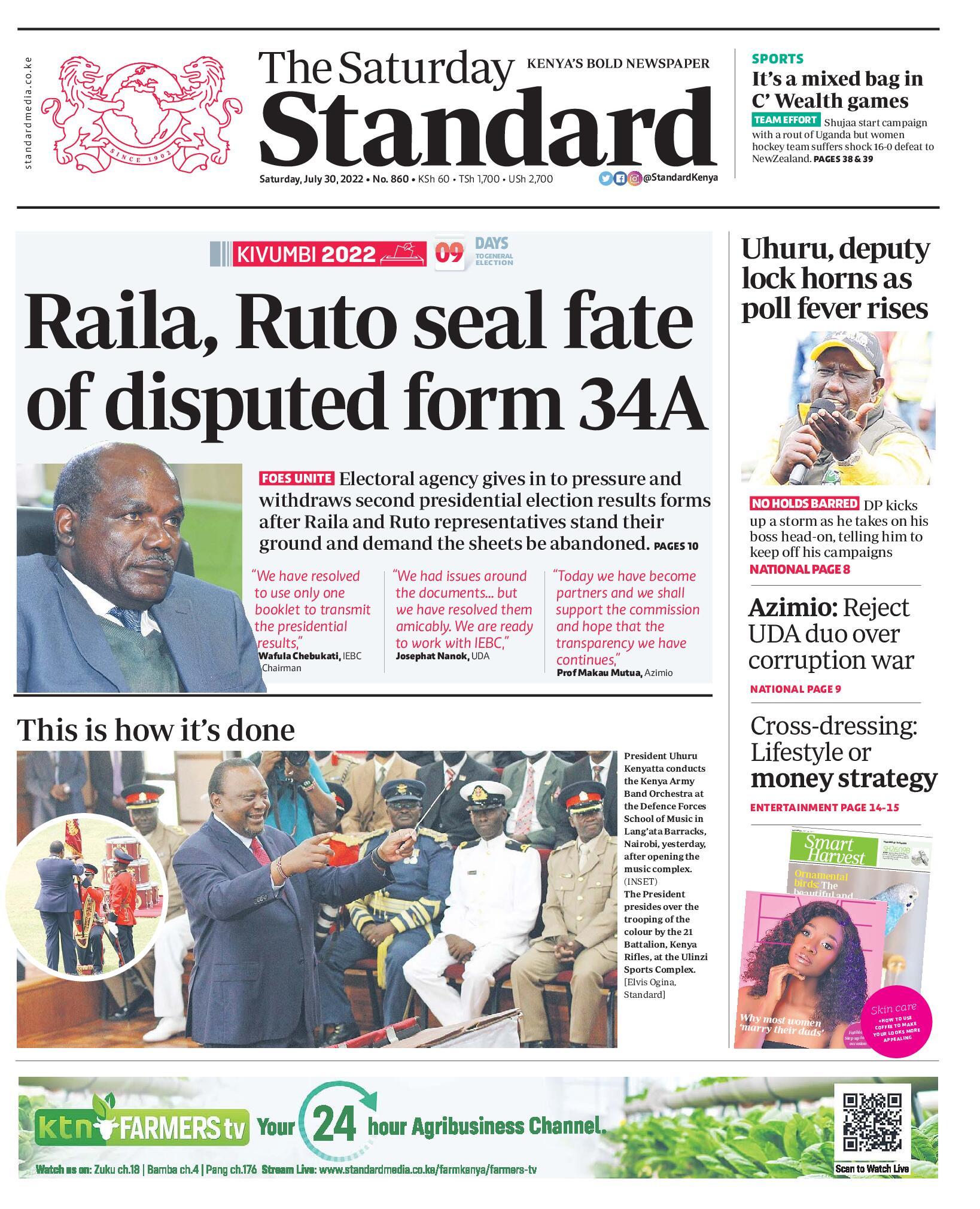 The Standard - Breaking News, Kenya News, World News and Videos