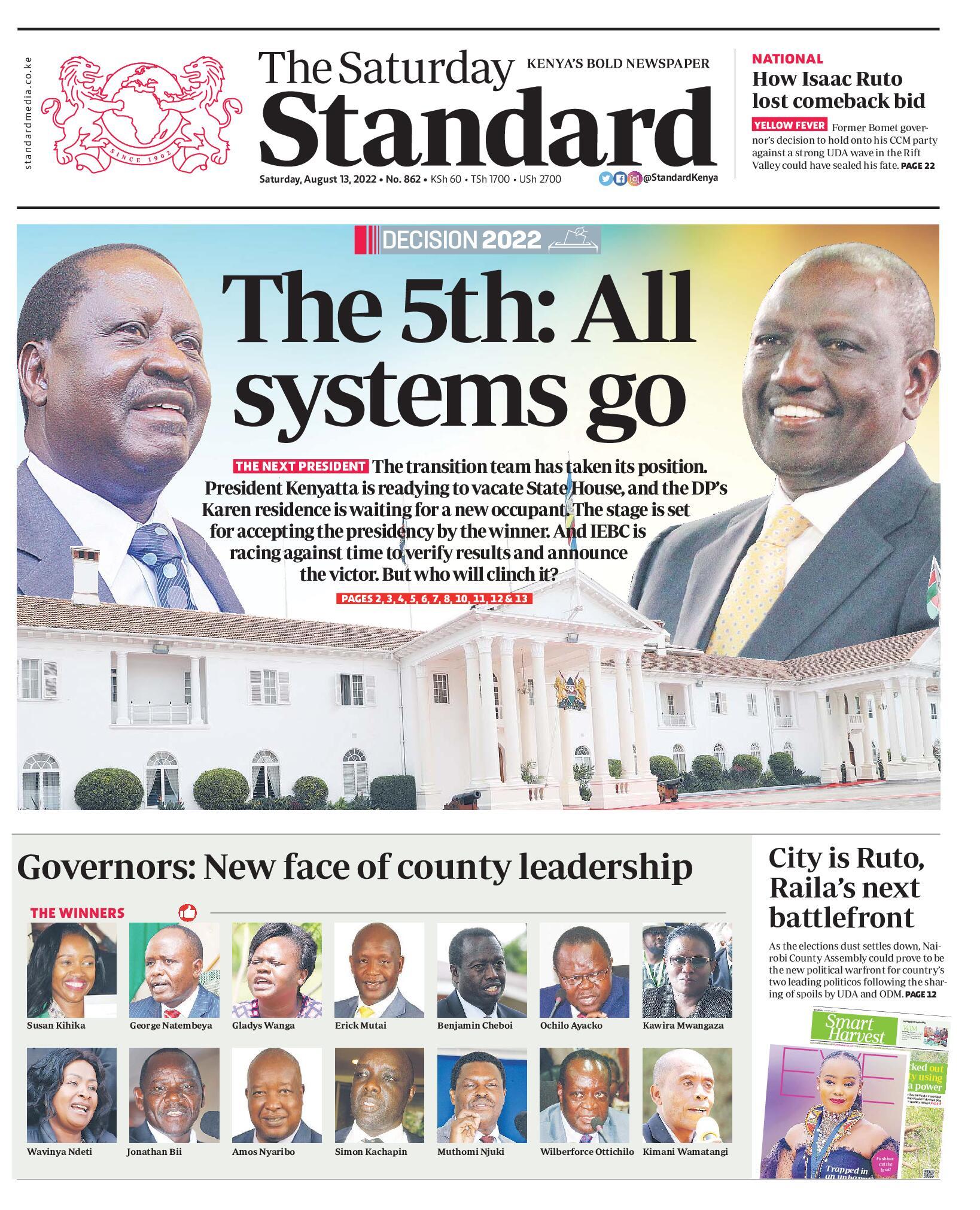The Standard - Breaking News, Kenya News, World News and Videos
