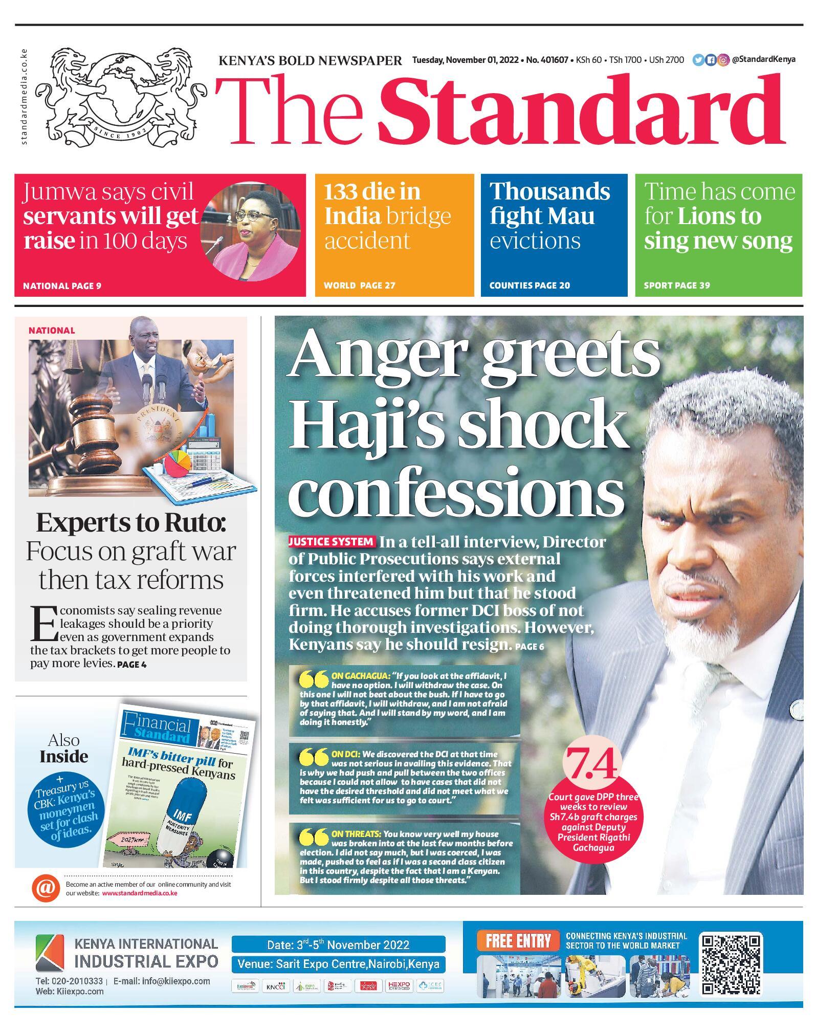 The Standard - Breaking News, Kenya News, World News and Videos