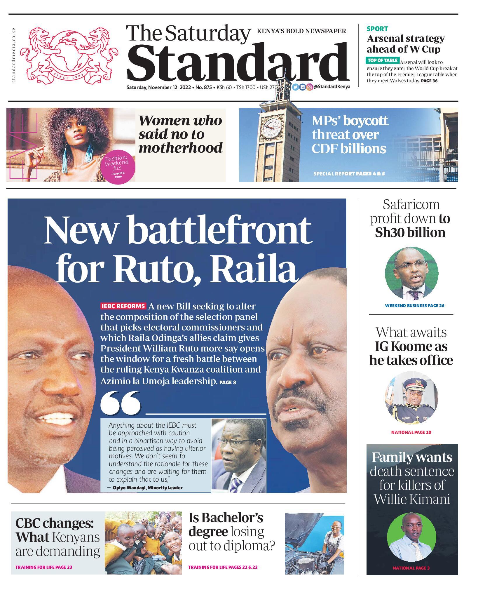 The Standard - Breaking News, Kenya News, World News and Videos