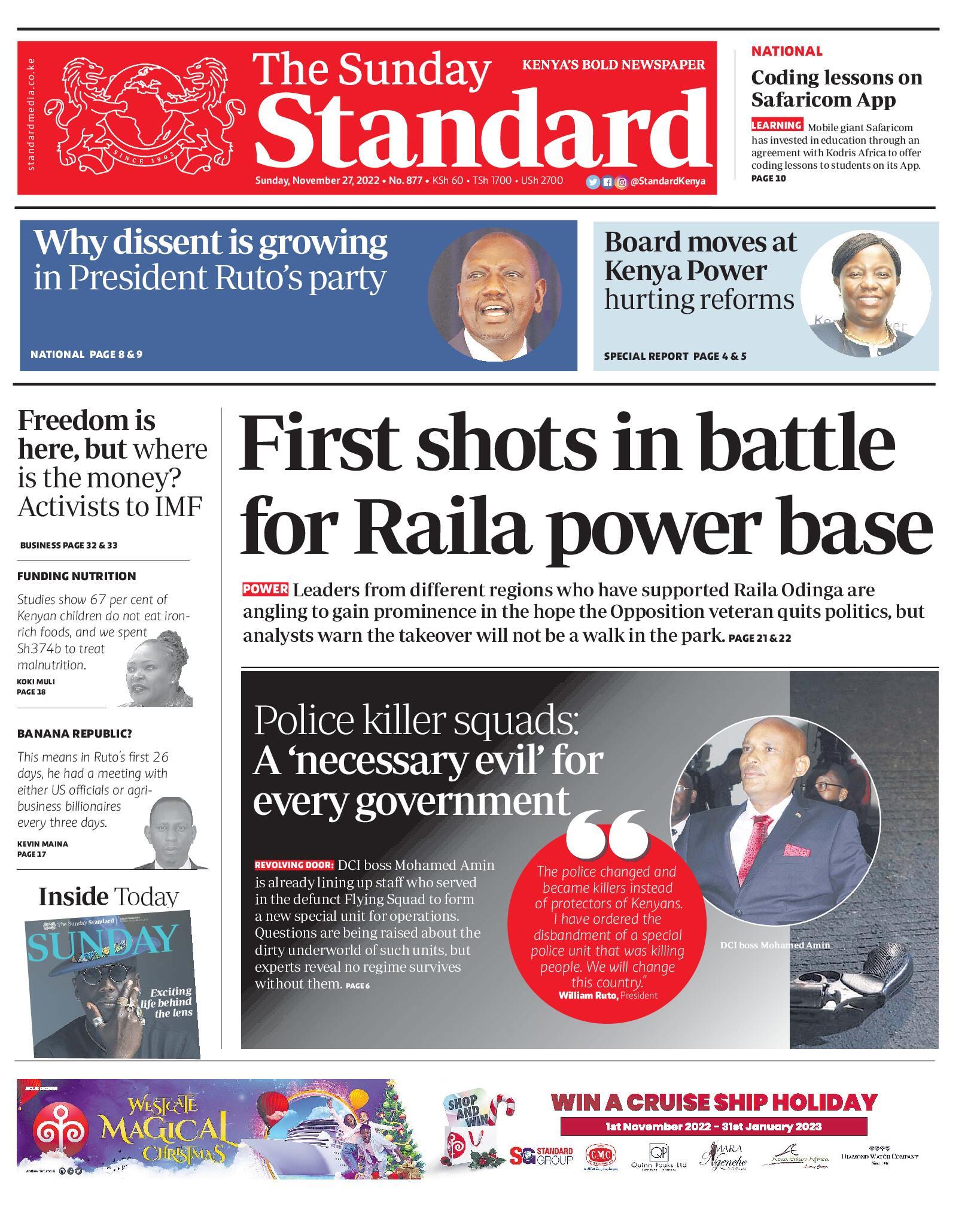 The Standard - Breaking News, Kenya News, World News and Videos