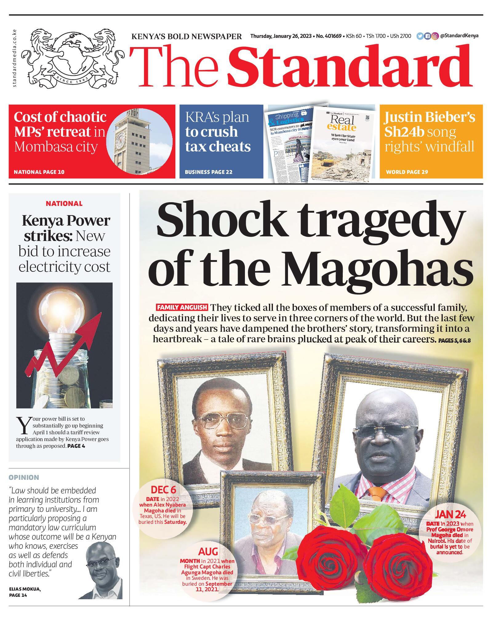 The Standard - Breaking News, Kenya News, World News and Videos