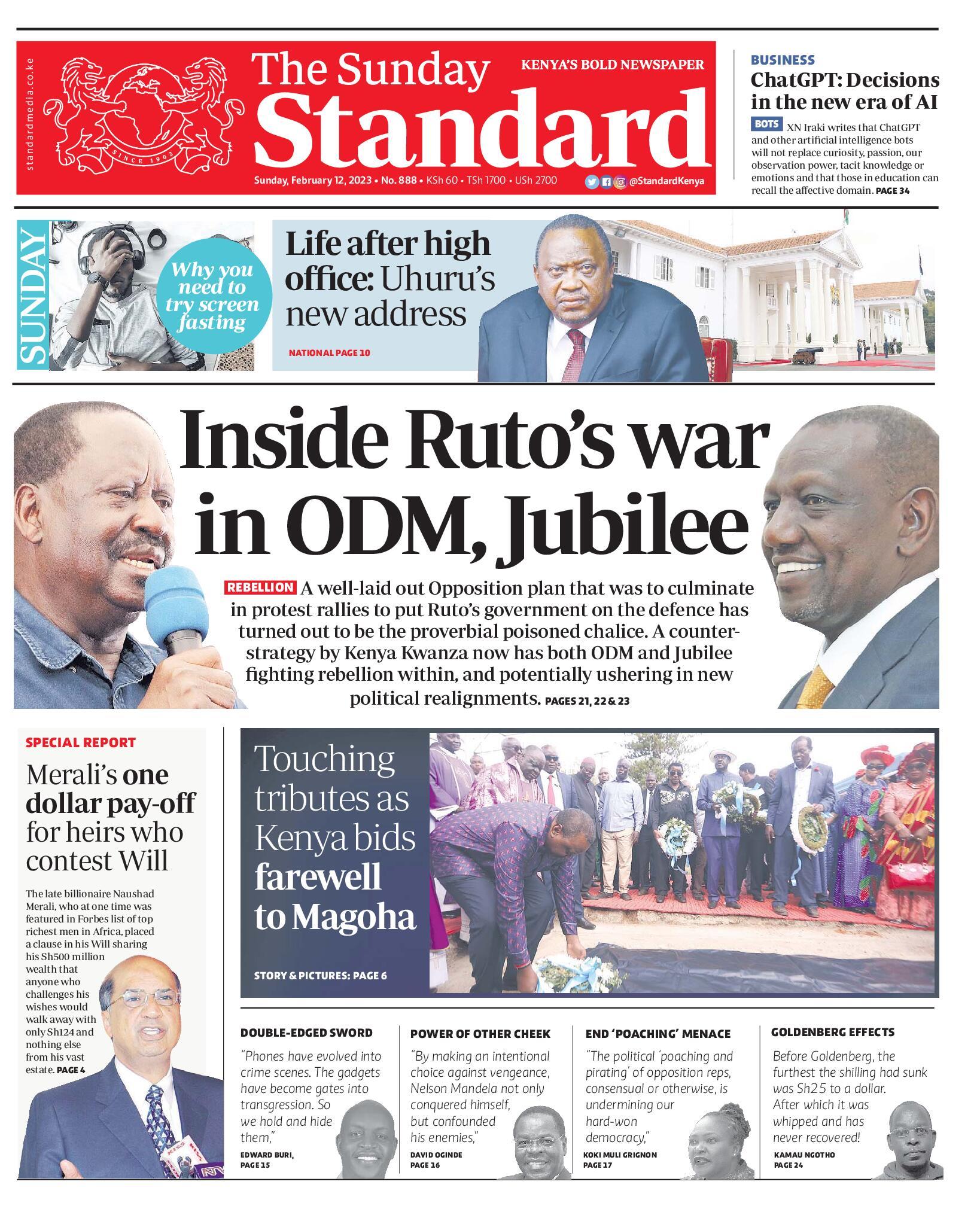 The Standard - Breaking News, Kenya News, World News and Videos
