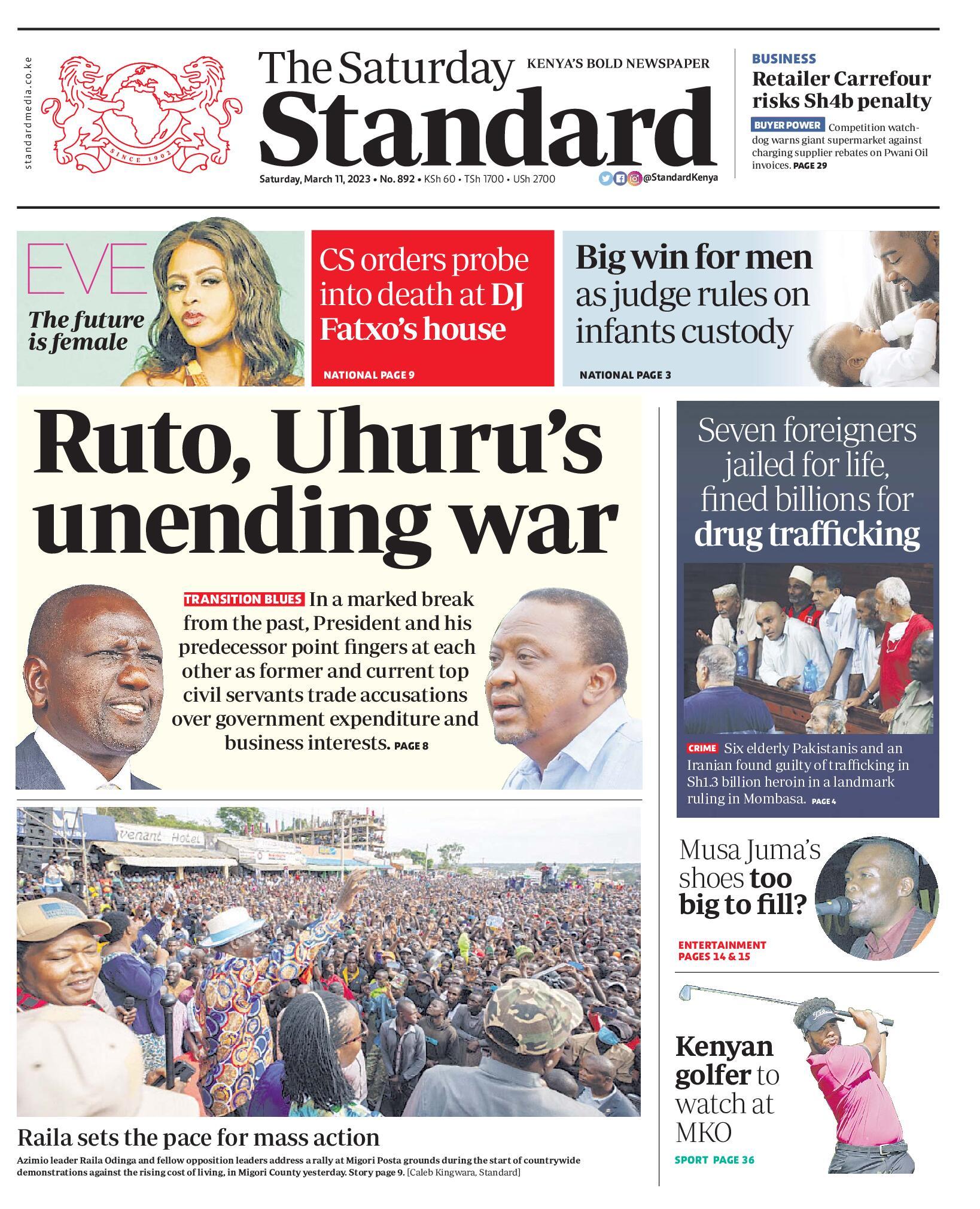 The Standard - Breaking News, Kenya News, World News and Videos