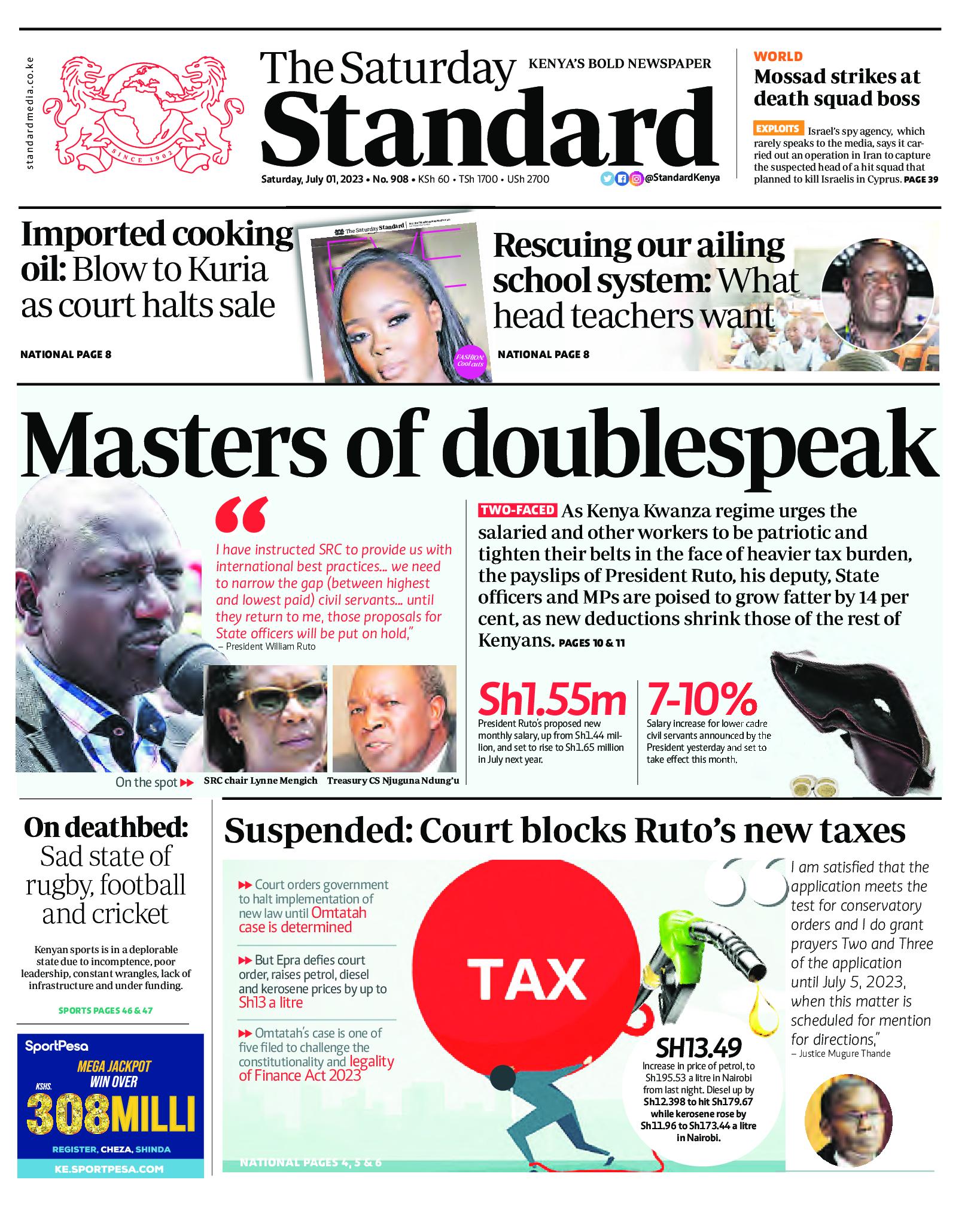 The Standard - Breaking News, Kenya News, World News and Videos