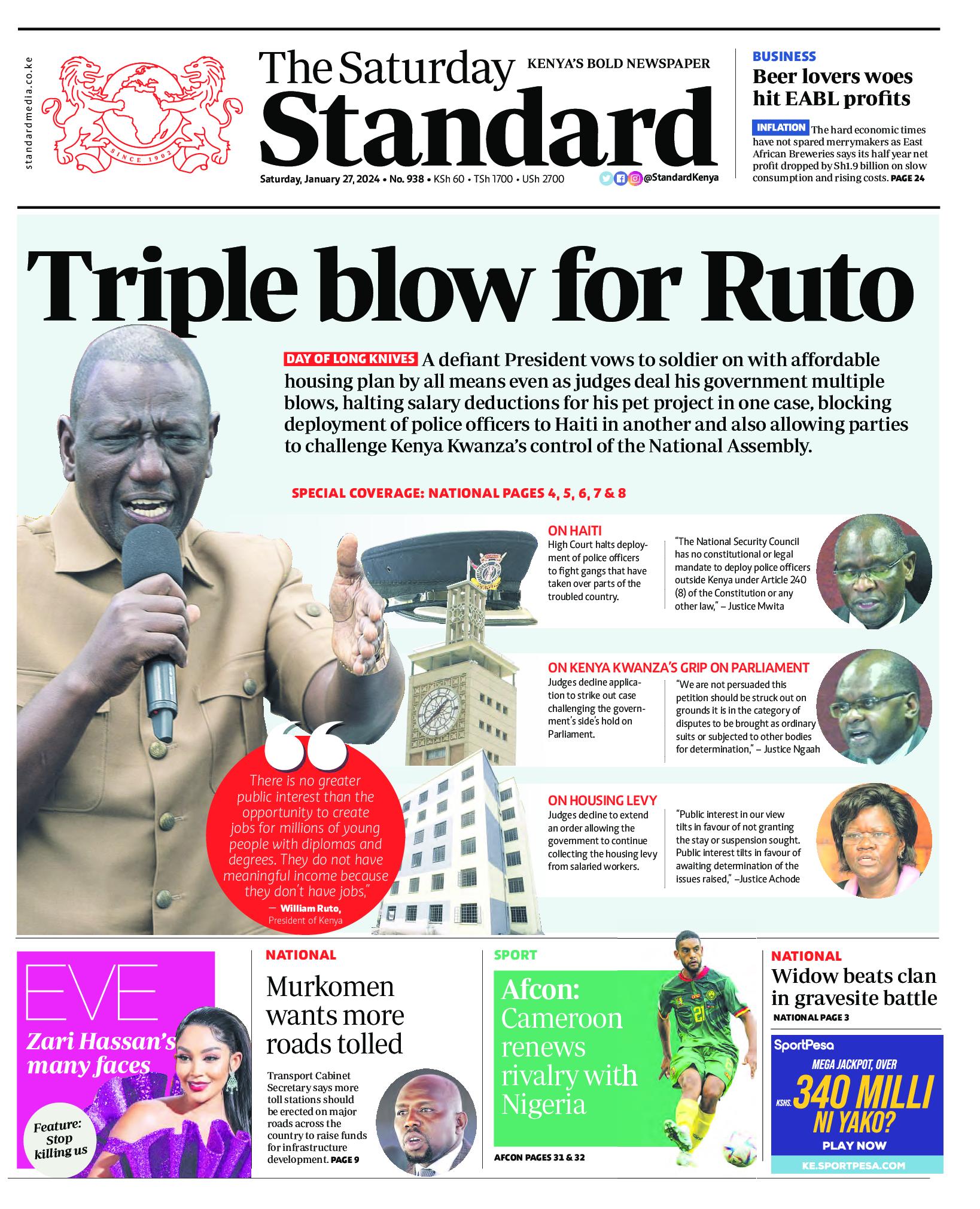 The Standard - Kenya & World News | Latest and Breaking news