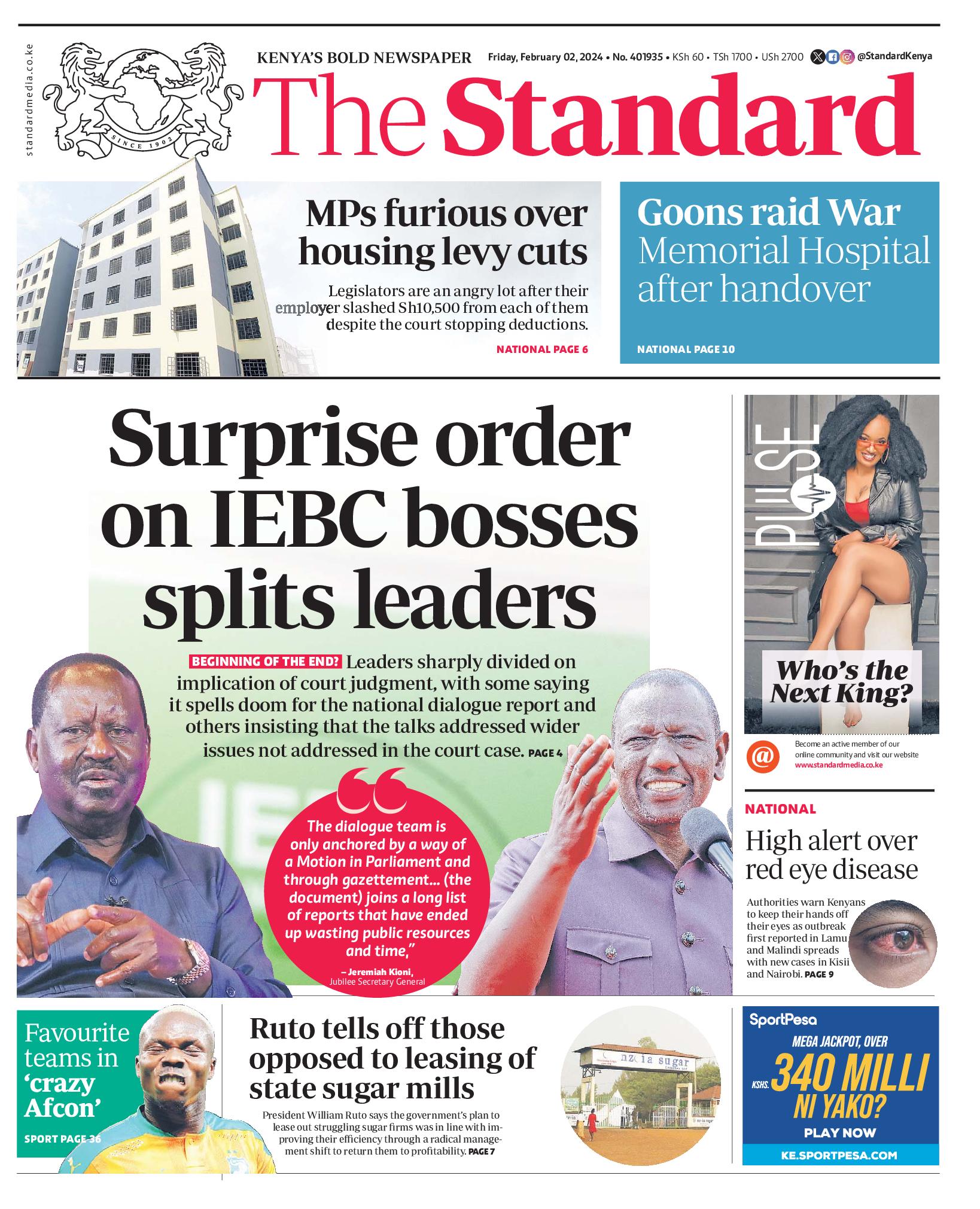 The Standard - Kenya & World News | Latest and Breaking news