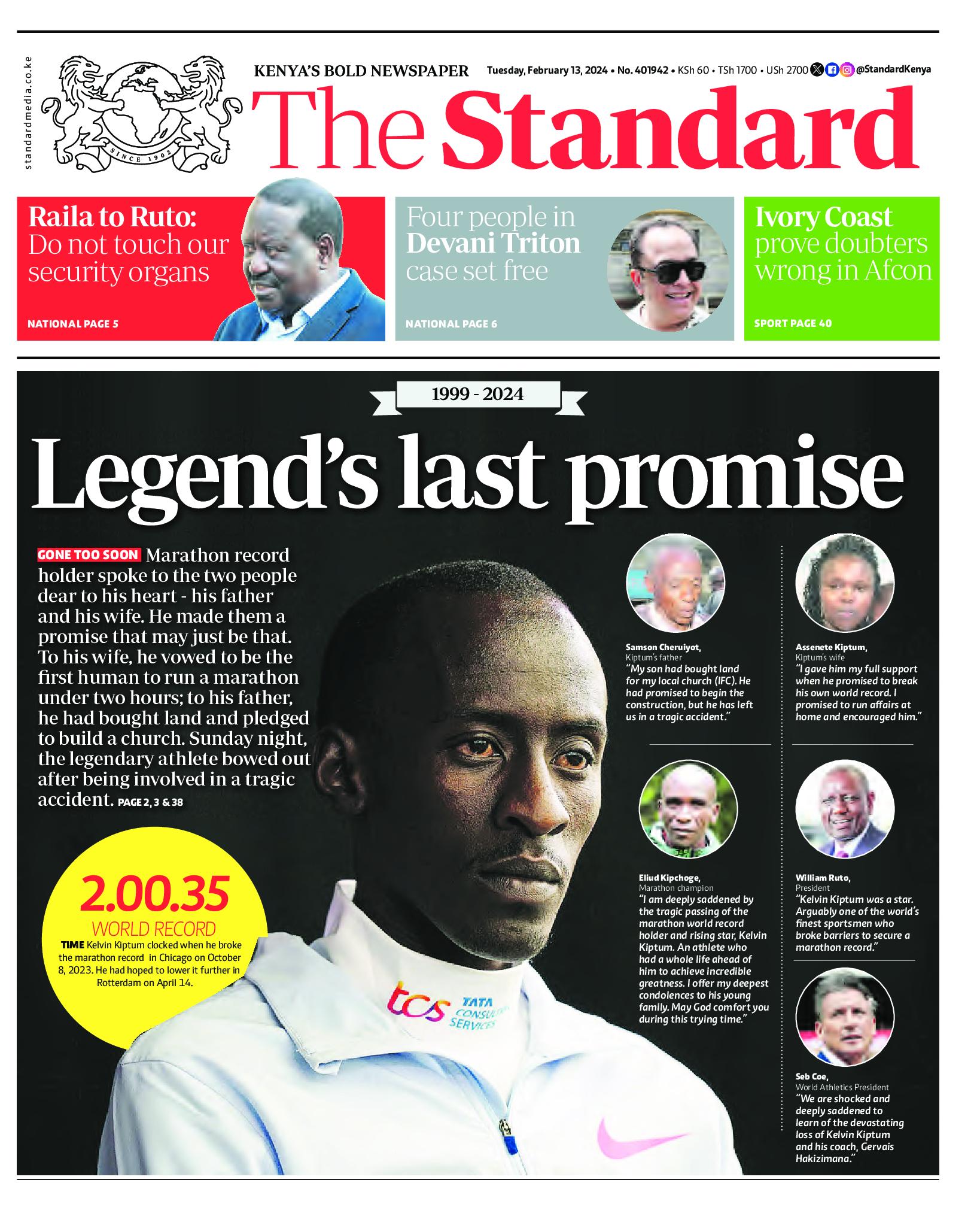 The Standard - Kenya & World News | Latest and Breaking news