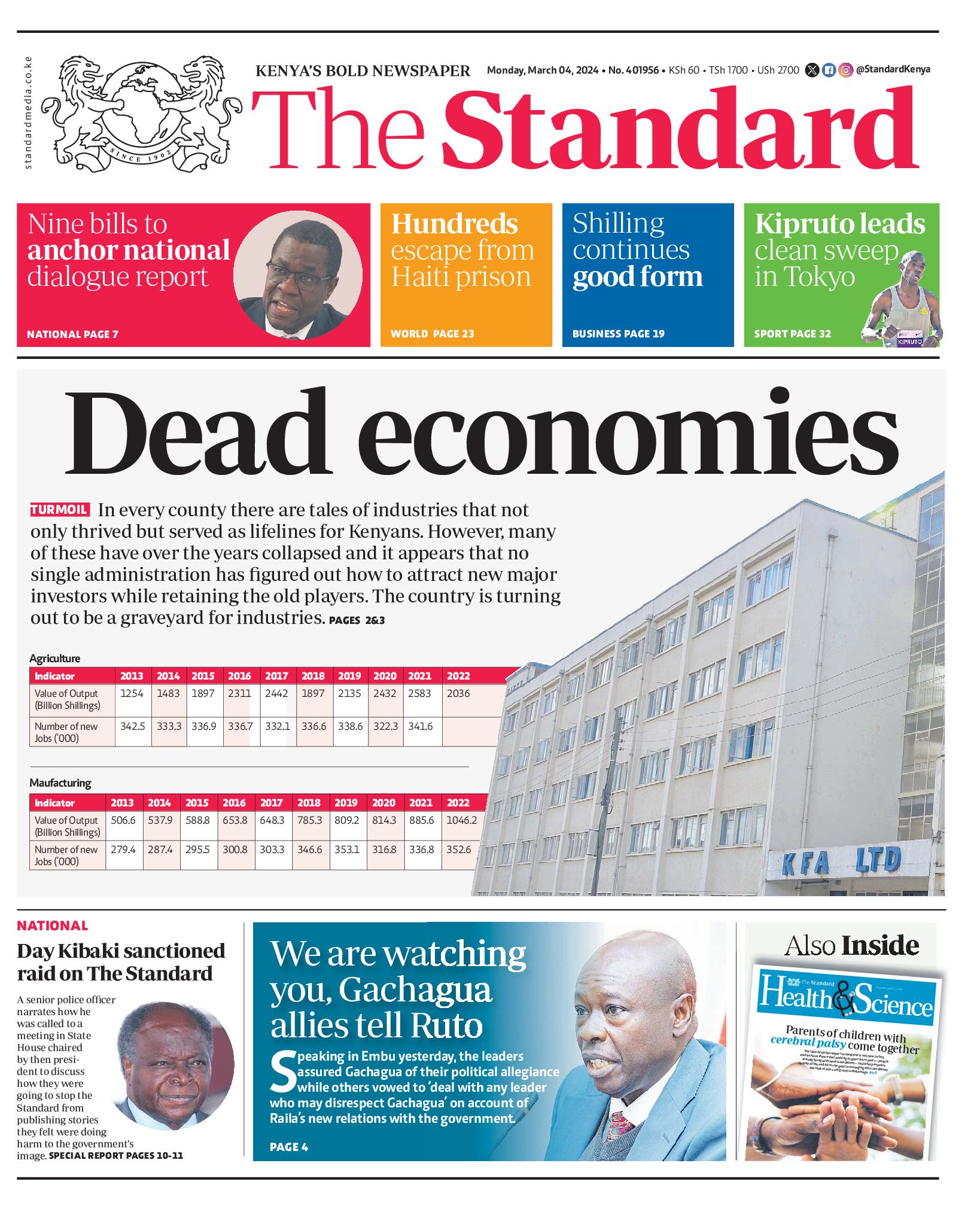 The Standard - Kenya & World News | Latest and Breaking news