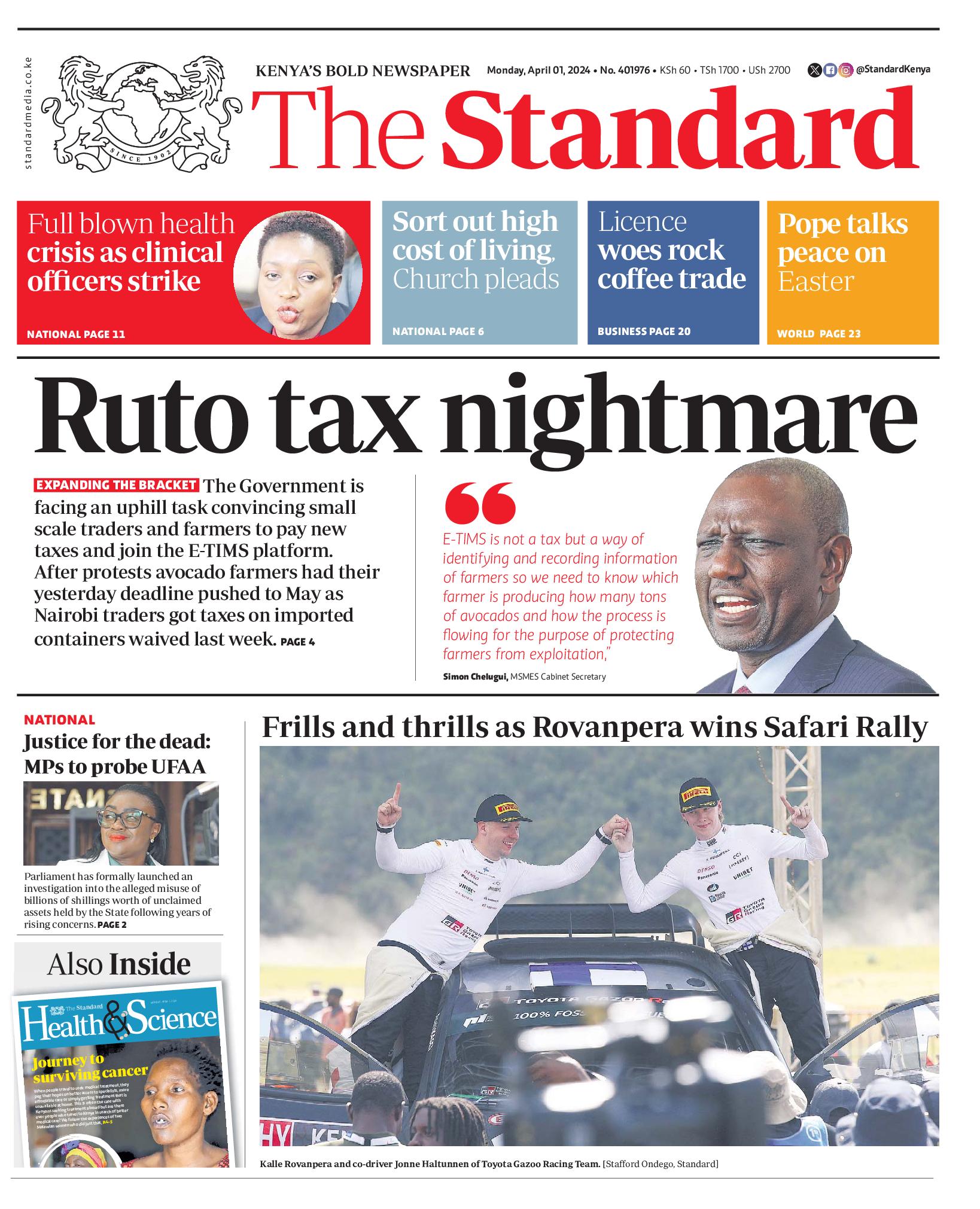 The Standard - Kenya & World News | Latest and Breaking news