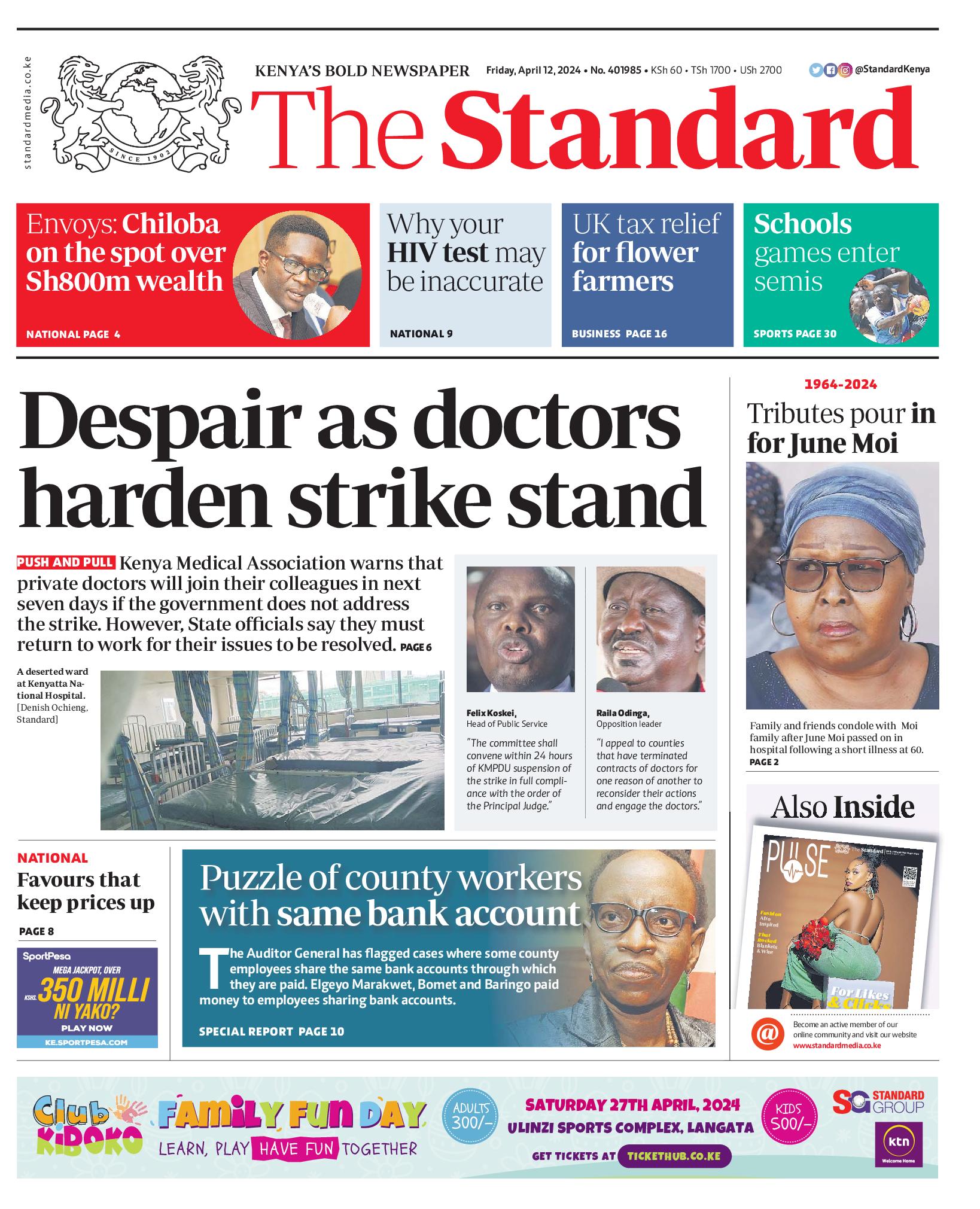 The Standard - Kenya & World News | Latest and Breaking news