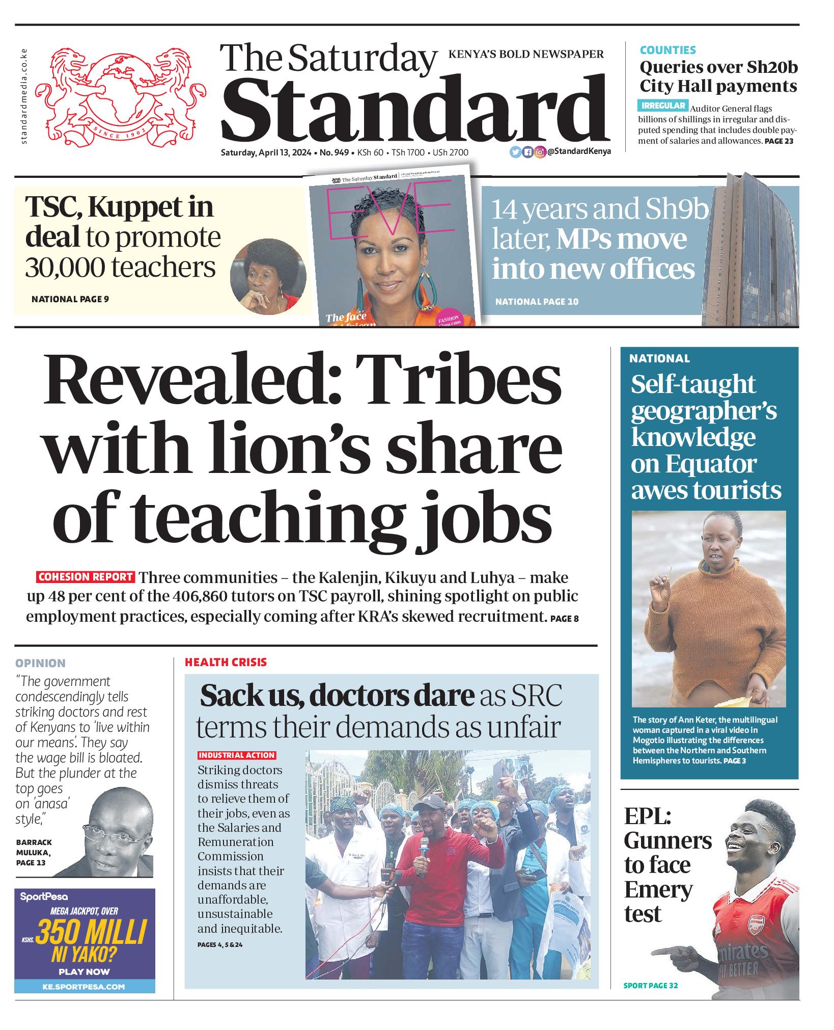 The Standard - Kenya & World News | Latest and Breaking news