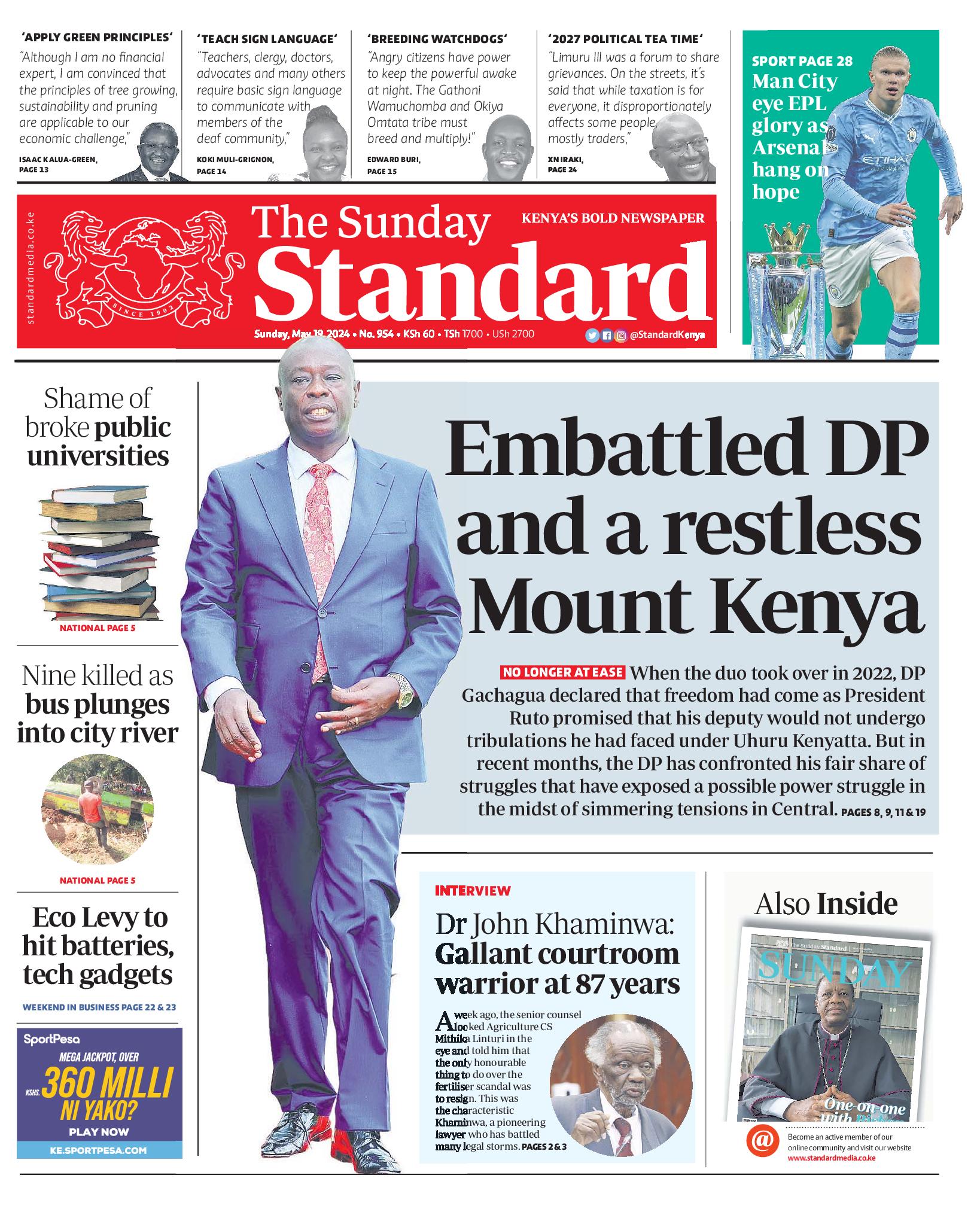 The Standard - Kenya & World News | Latest and Breaking news
