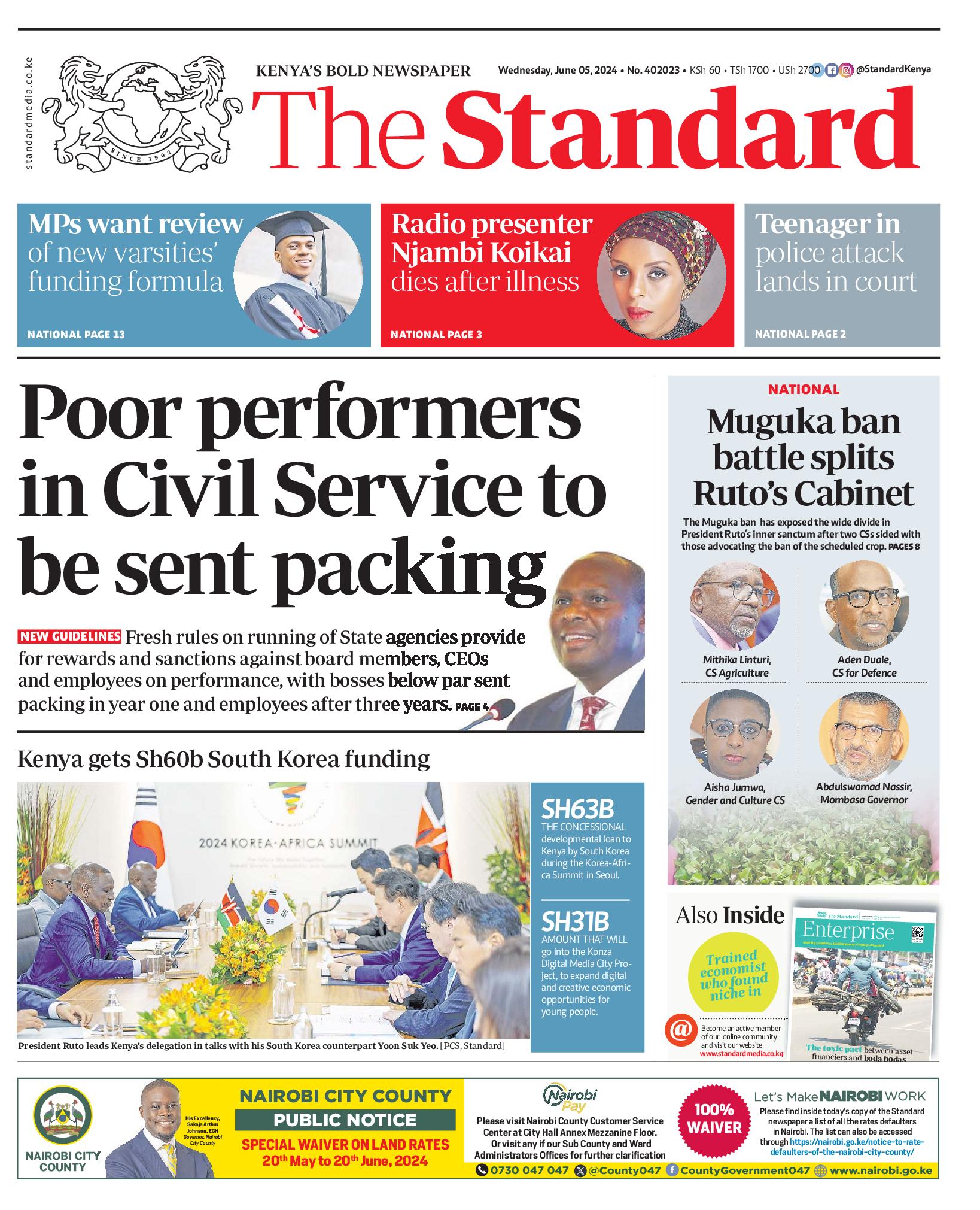 The Standard - Kenya & World News | Latest and Breaking news