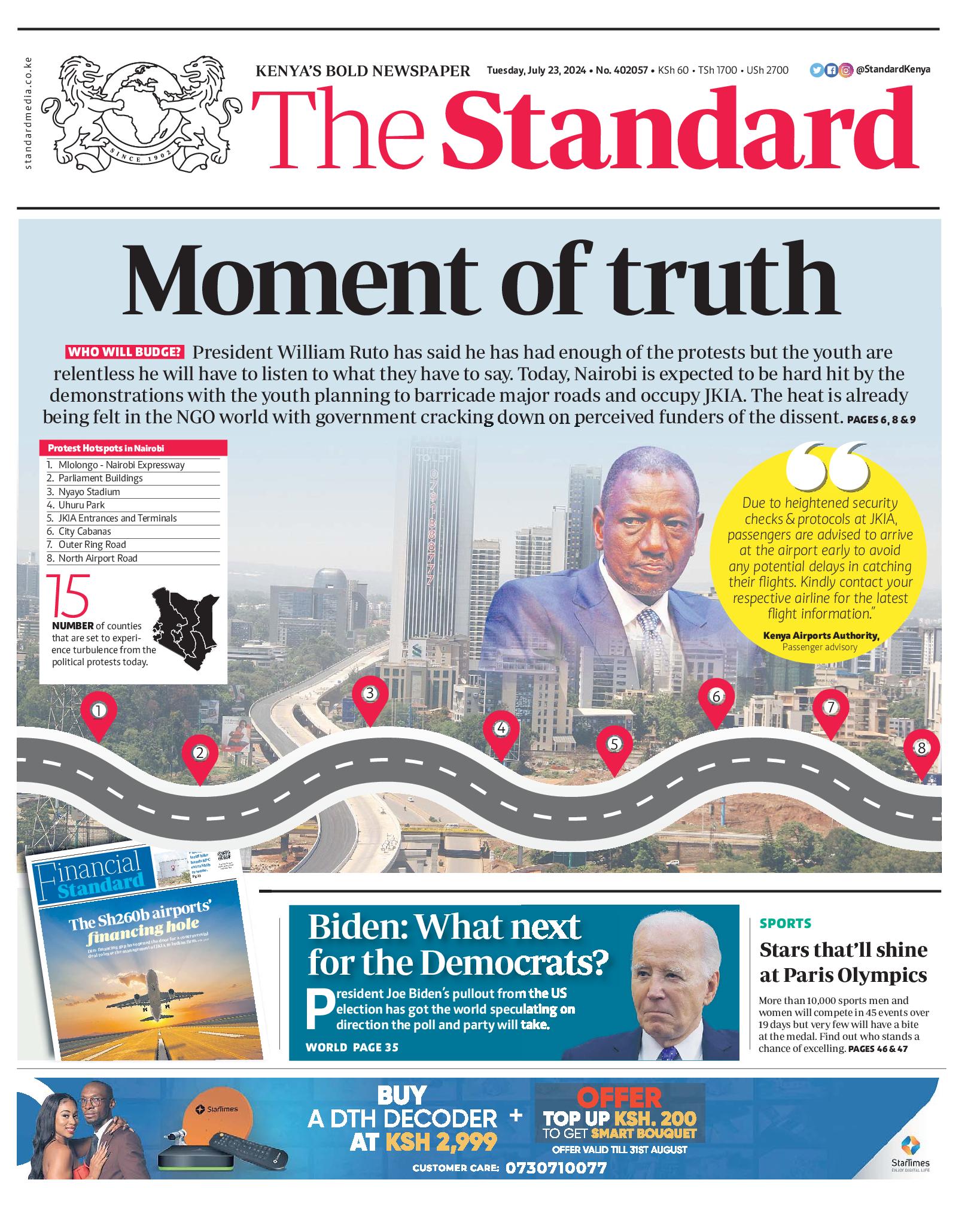 The Standard - Kenya & World News | Latest and Breaking news