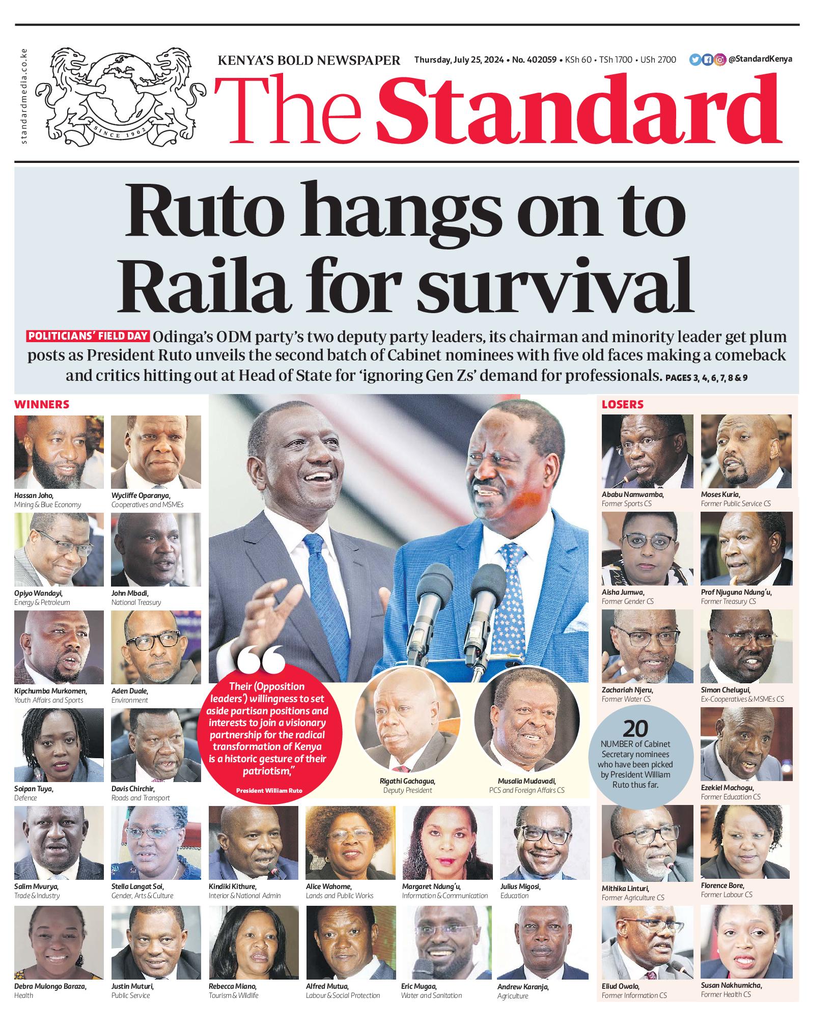 The Standard - Kenya & World News | Latest and Breaking news