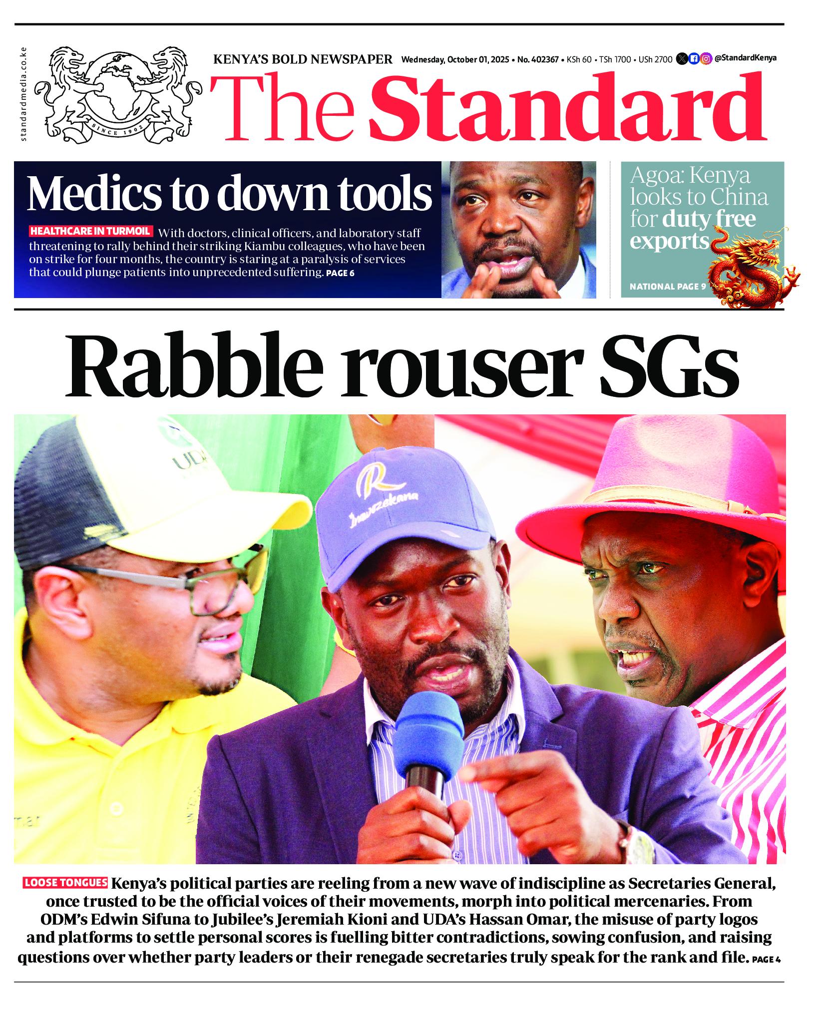 The Standard - Kenya & World News | Latest and Breaking news